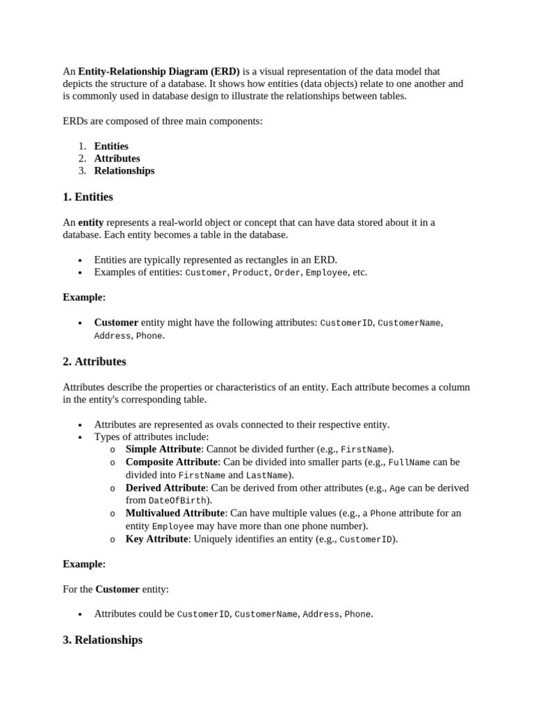 Erd | PDF | Information Science | Data Model