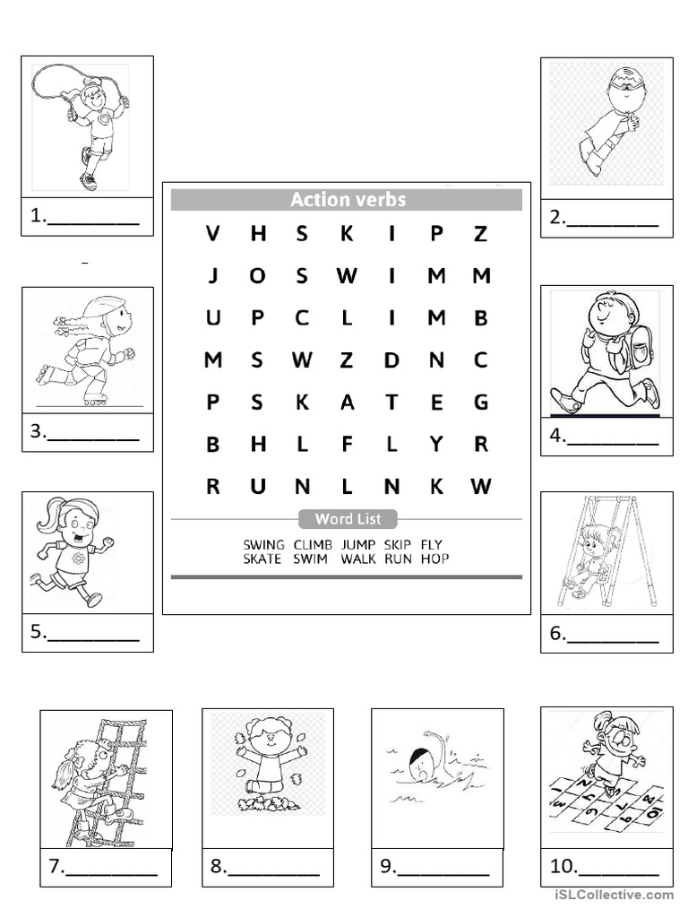 Action Verbs | PDF