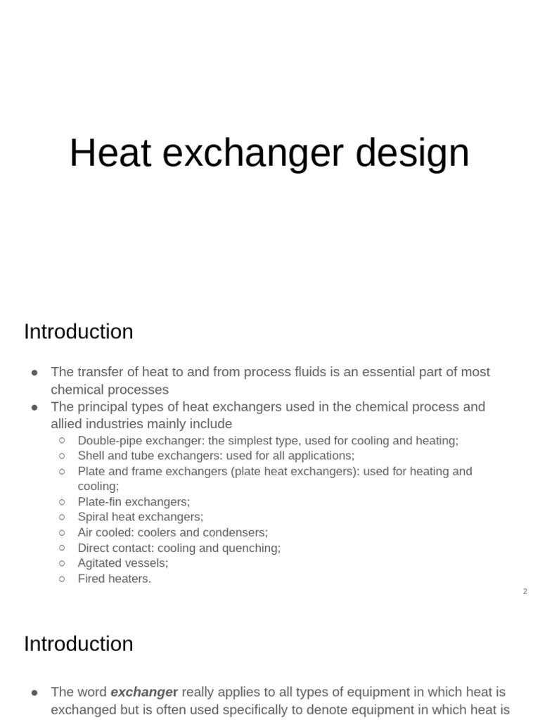Heat Exchanger Design | PDF | Heat Exchanger | Heat Transfer