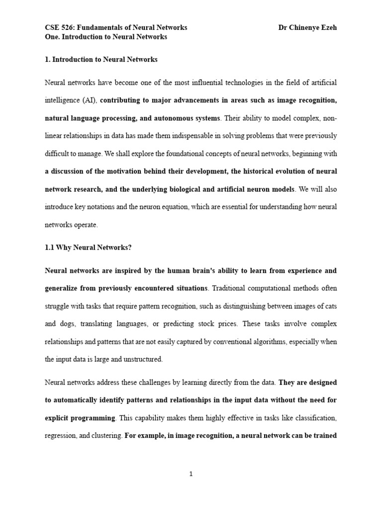 Fundamentals of Neural Networks-2 | PDF | Axon | Chemical Synapse