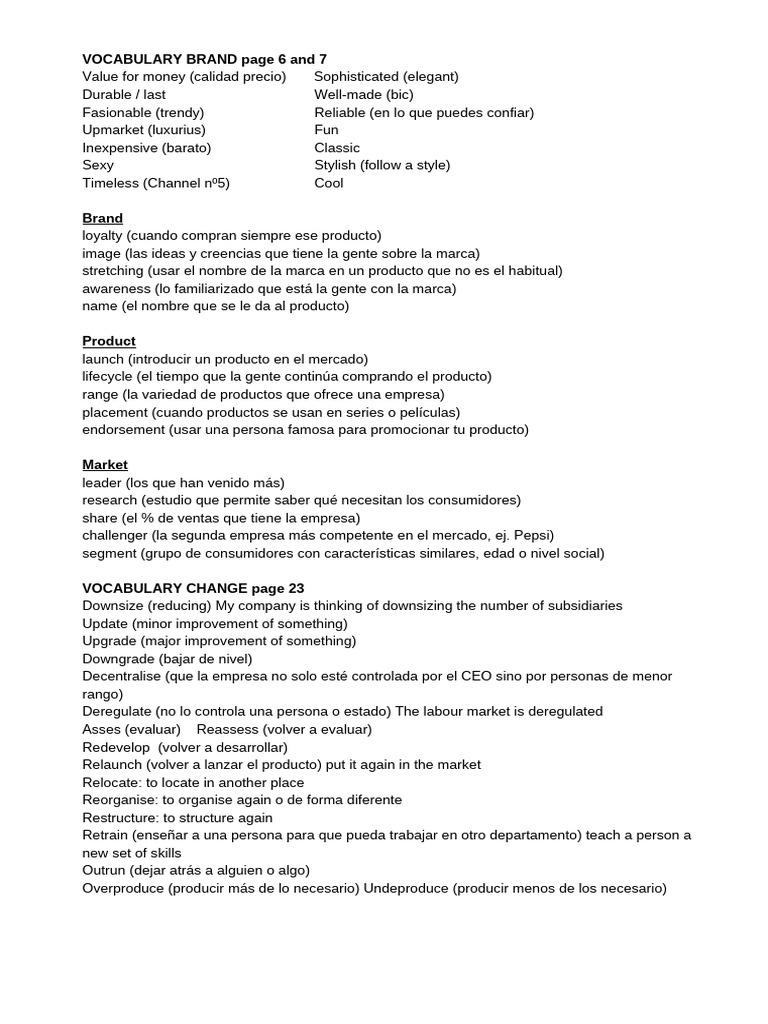 RESUMEN INGLES T1 y 3 | PDF