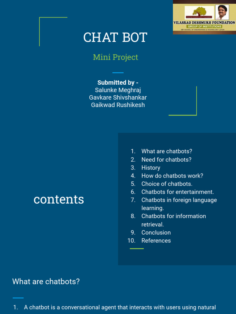 Chatbot | PDF | Human Communication | Learning