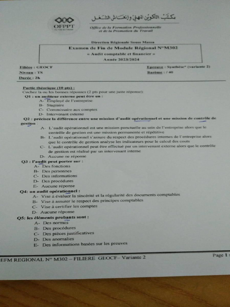 Exam Audit Module | PDF