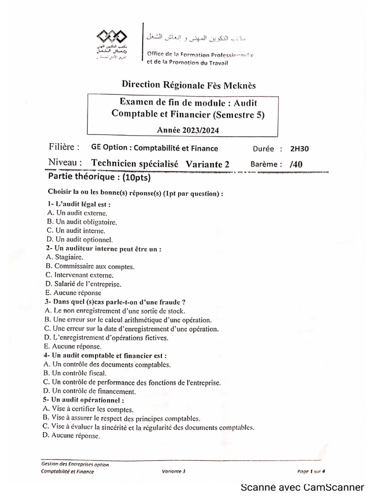 EFMR Audit 2023 V2 - 241115 - 121228 | PDF