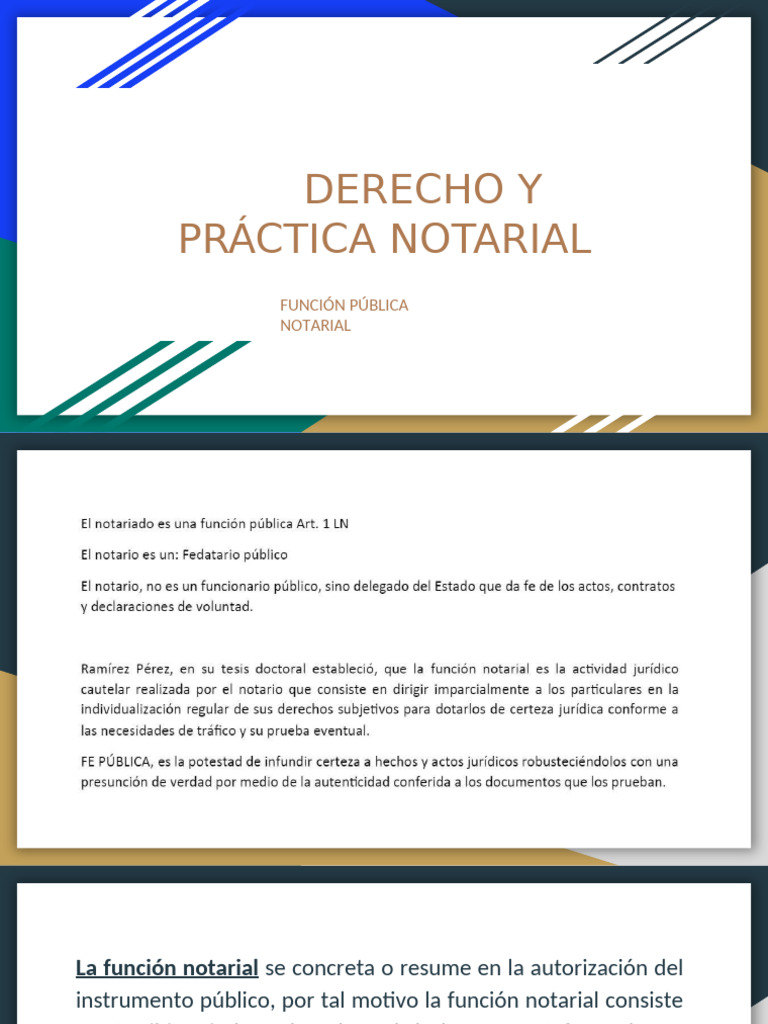 Función Notarial, Importancia (1) (1) | PDF | Ley común | Justicia