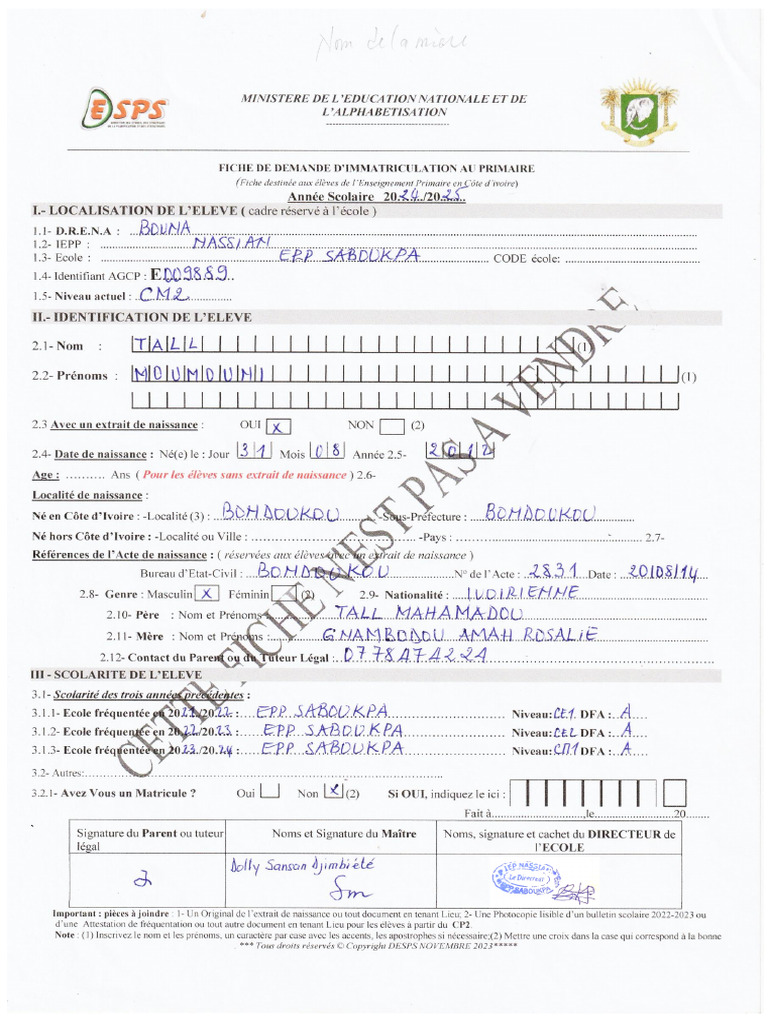 Tall Mou - 052045 | PDF