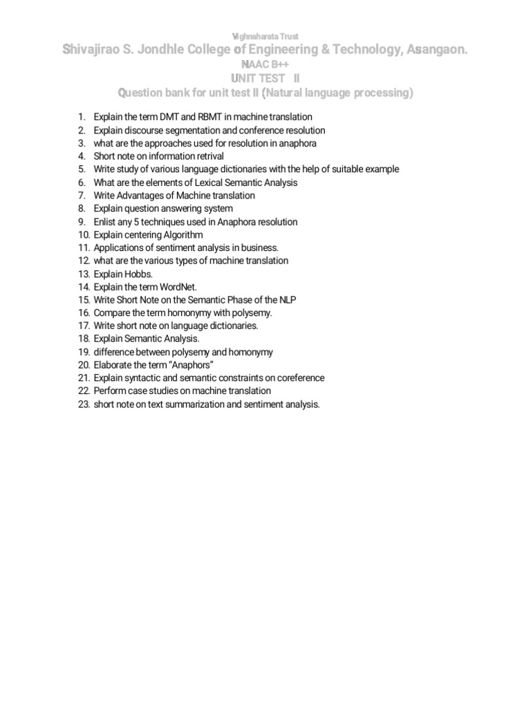 QB Utii NLP | PDF | Computers