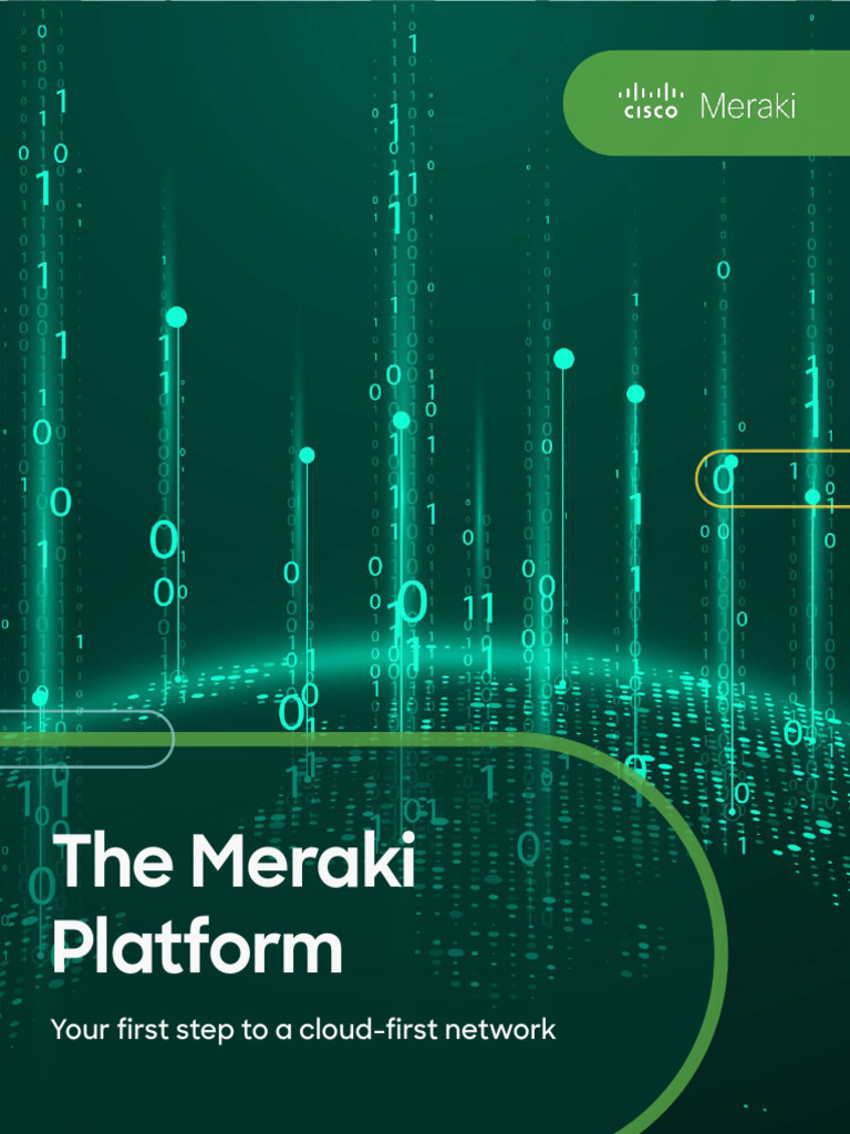 Cisco Meraki Platform Whitepaper | PDF | Cloud Computing | Computer Network
