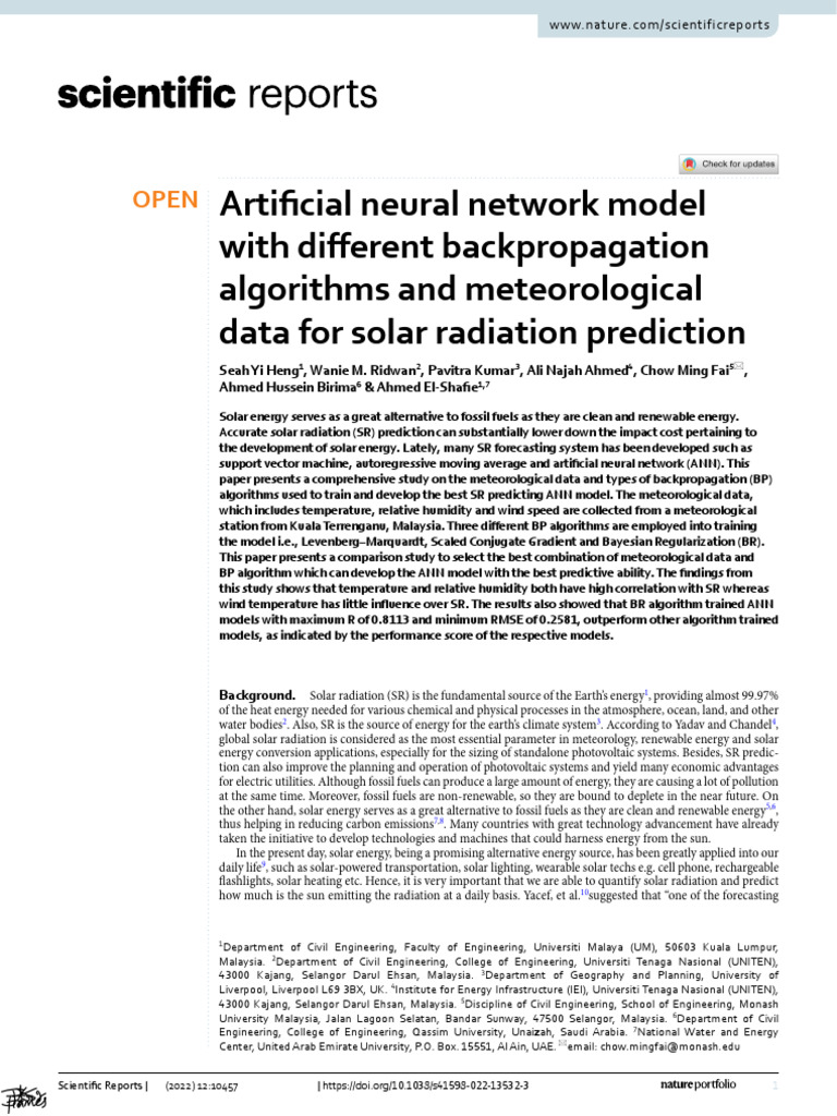 Artificial Neural Network Model p1 - Signed | PDF | Artificial Neural ...