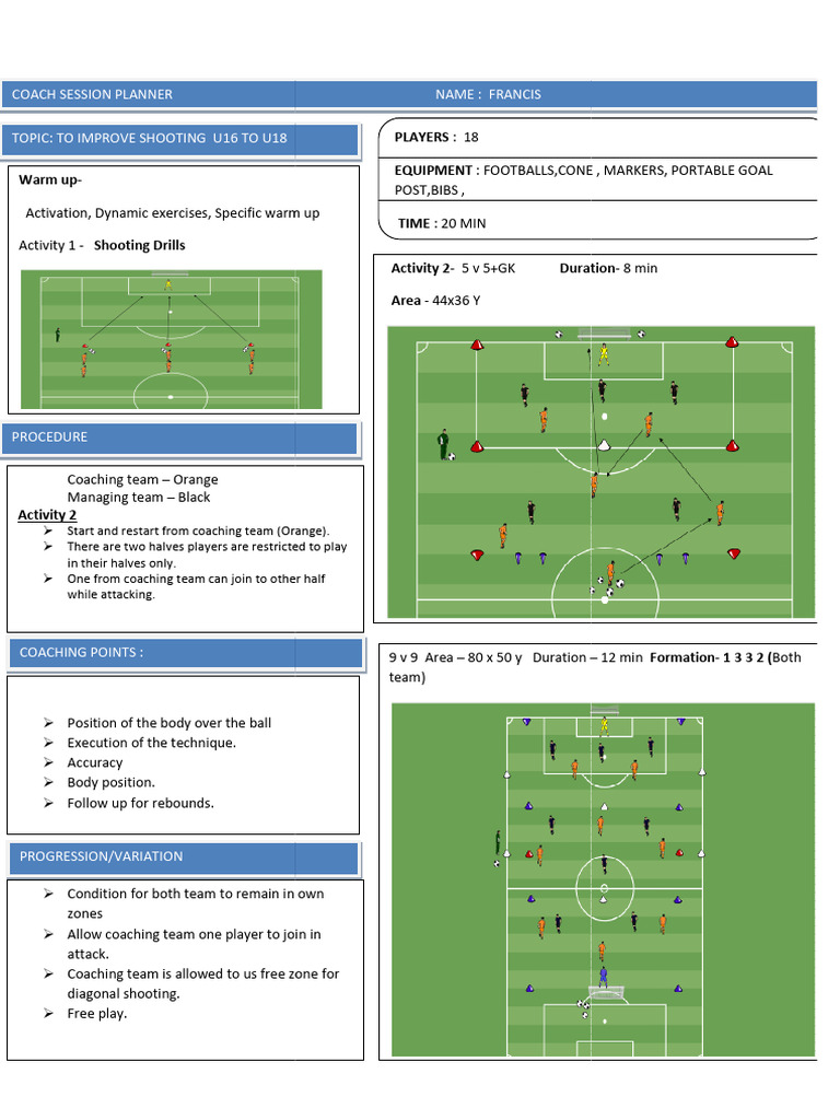Shooting Drill Pdf