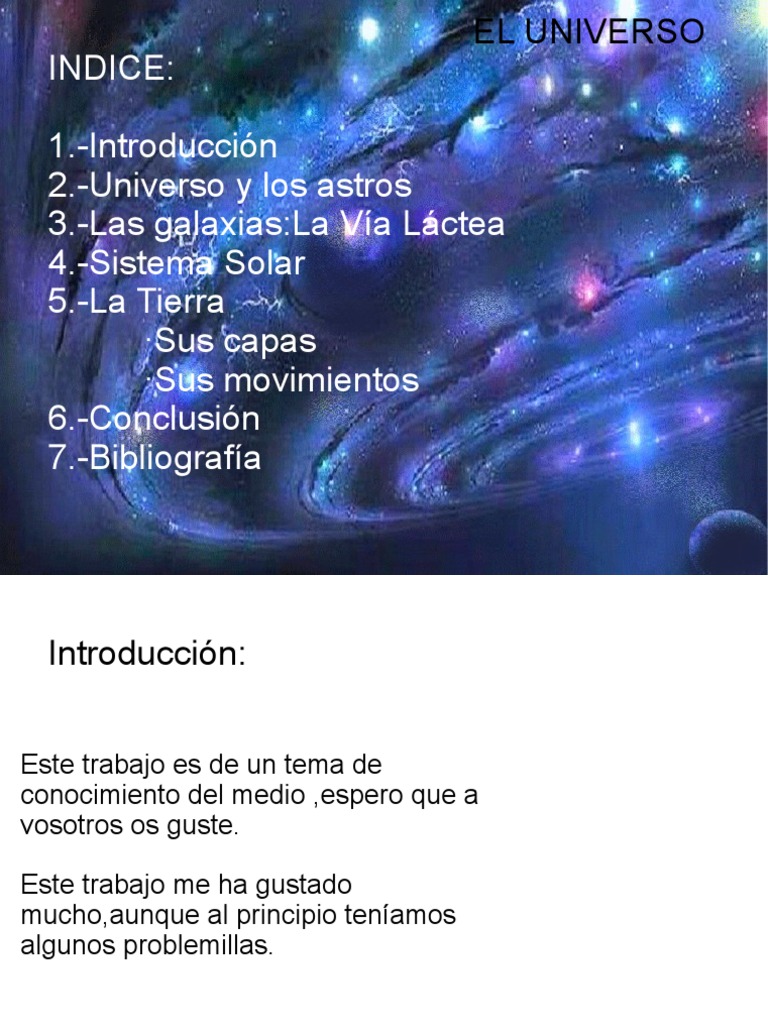 Resumen del Universo y Sistema Solar | PDF | Universo | Planetas