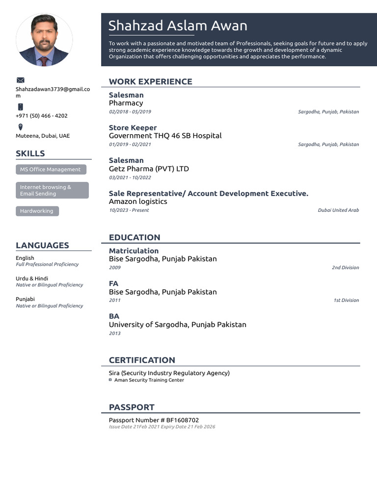 2nd cv | PDF | Languages | Foreign Language Studies