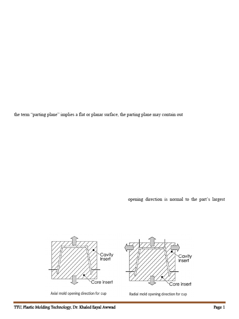 Mold Layout Design in Plastic Molding | PDF | Mechanical Engineering ...