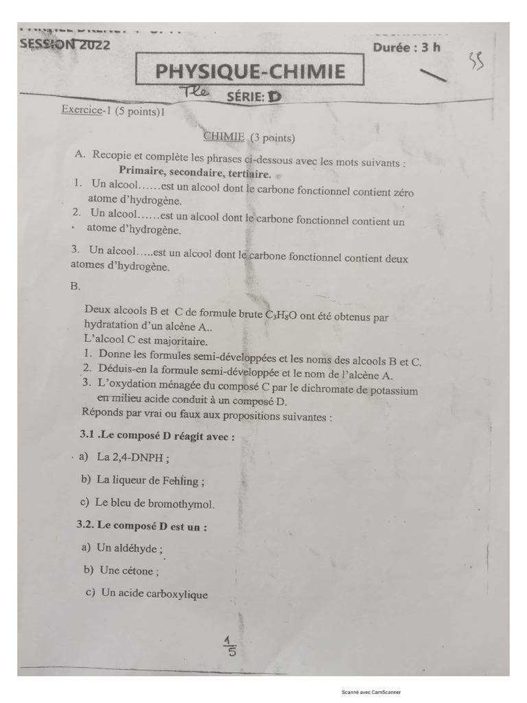 PC Tle D Essai Provincial | PDF