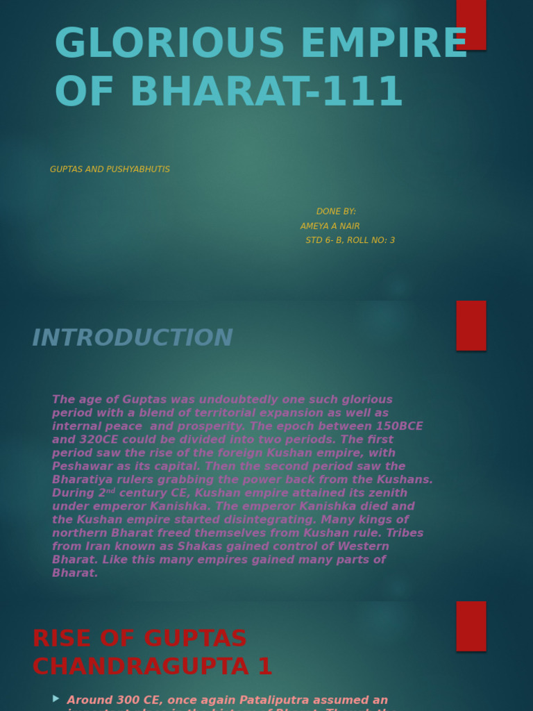 Glorious Empires of Bharat - Ameya | PDF
