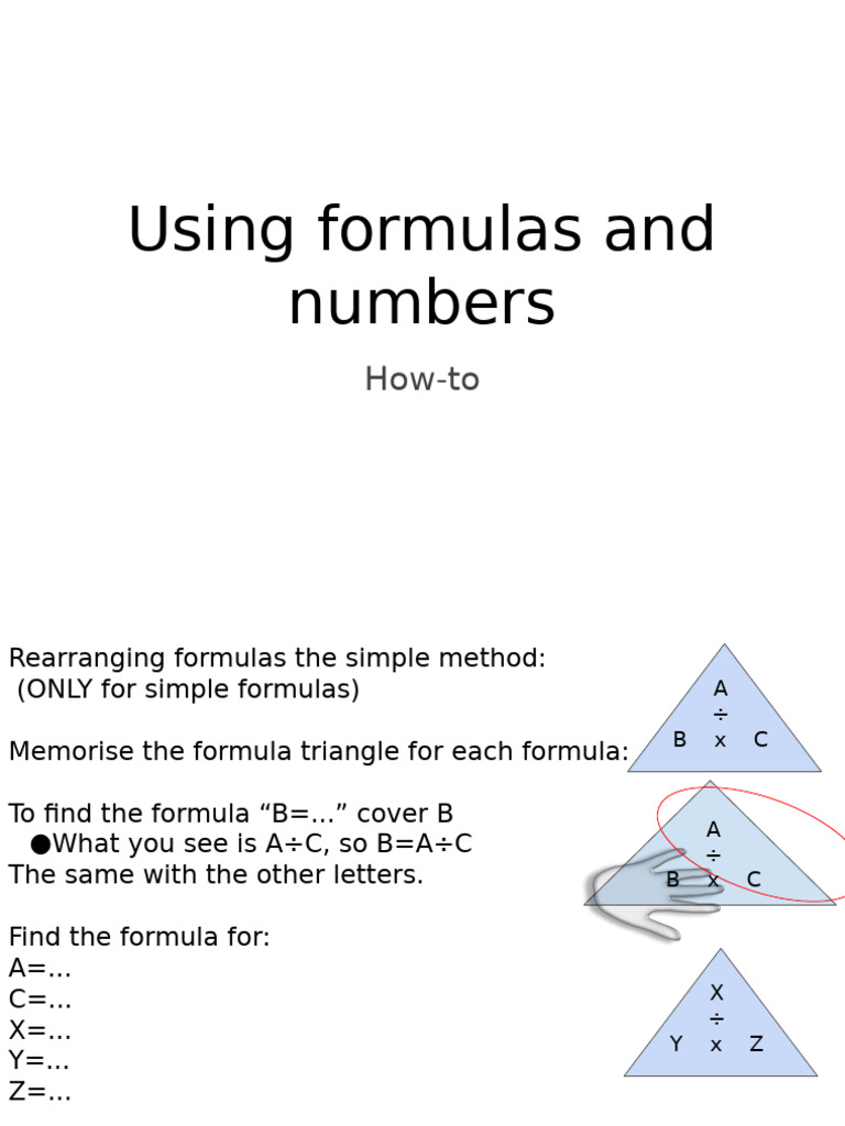 Using Formulas and Converting Units in Science | PDF | Physical ...