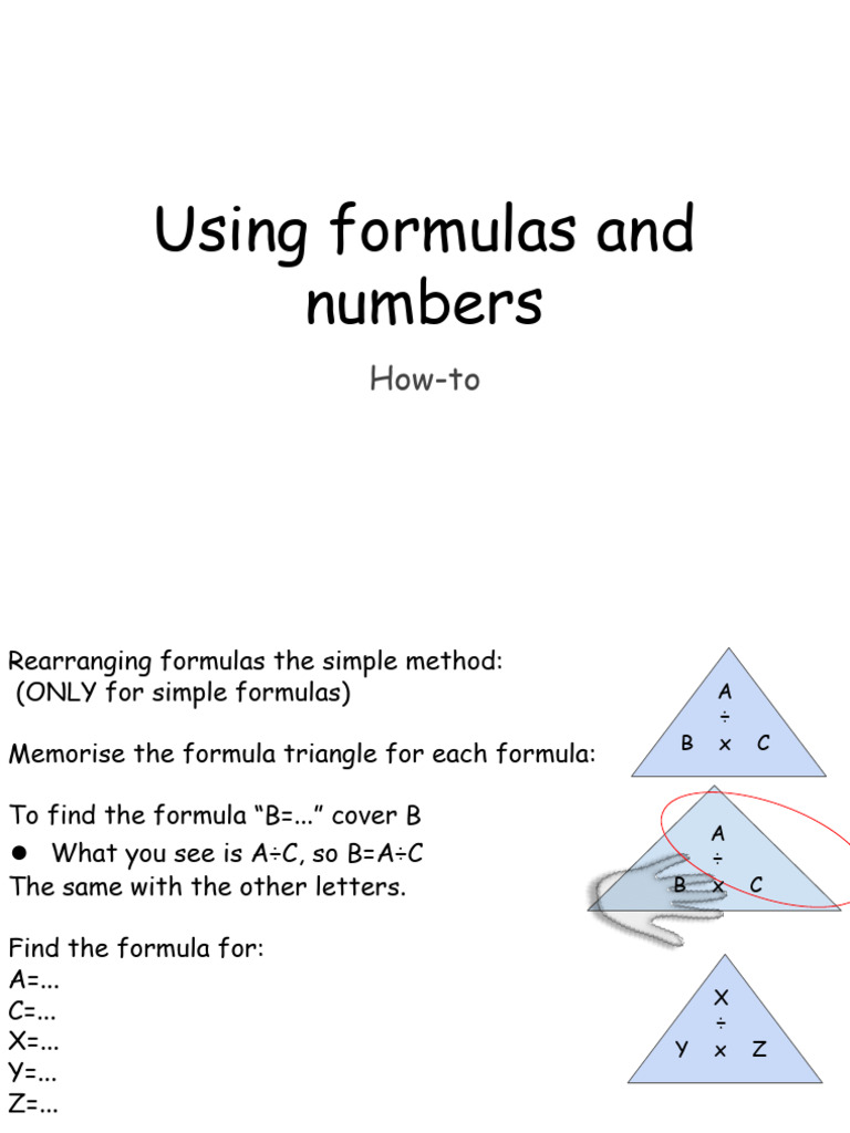 Using Formulas and Converting Units in Science | PDF | Physical ...