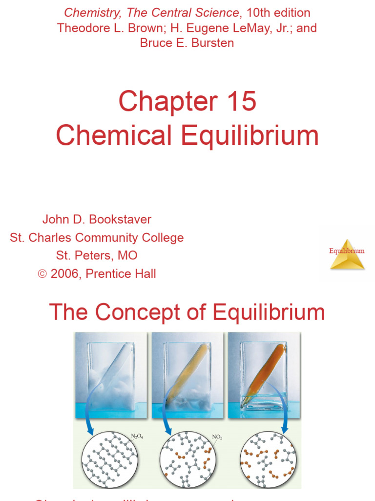 Chapter Chemical Equilibrium | PDF | Chemical Equilibrium | Ammonia Chapter Chemical Equilibrium | PDF | Chemical Equilibrium | Ammonia