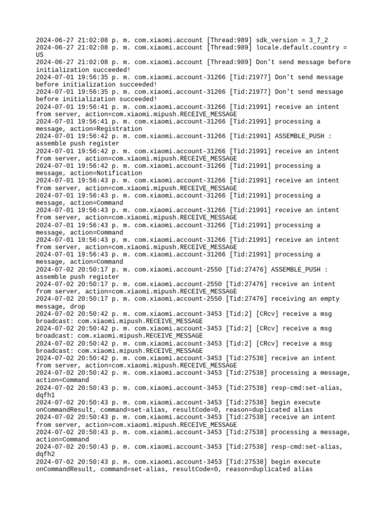 log1 | PDF | Xiaomi | Computing