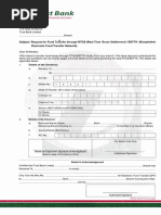 RBL Bank RTGS/NEFT Application Form | PDF | Cheque | Banks