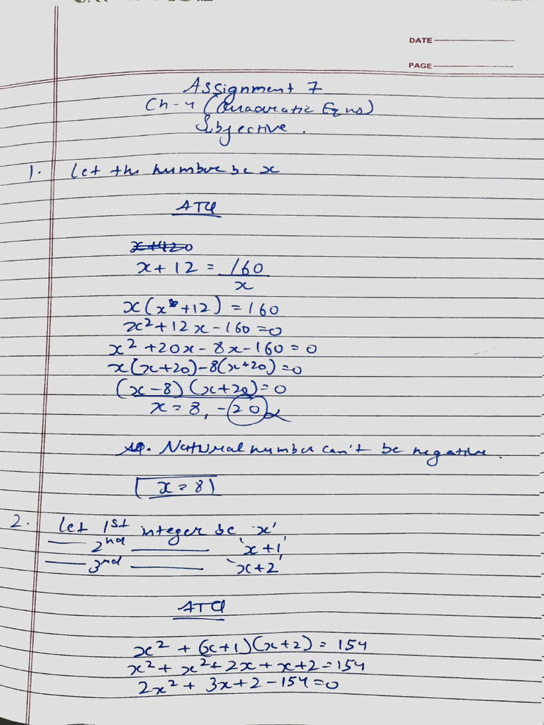 Assignment 7 CH 4 Subjective | PDF