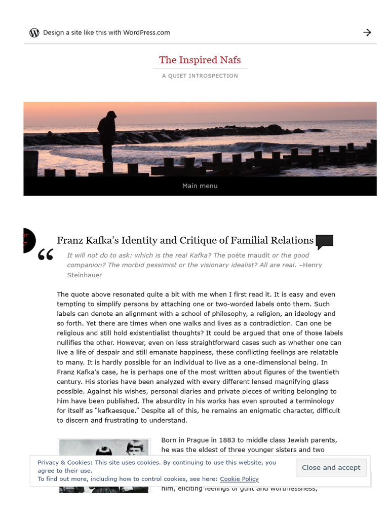 NS Kafka Identity and Critique of Familial Relations MET | PDF | Franz Kafka