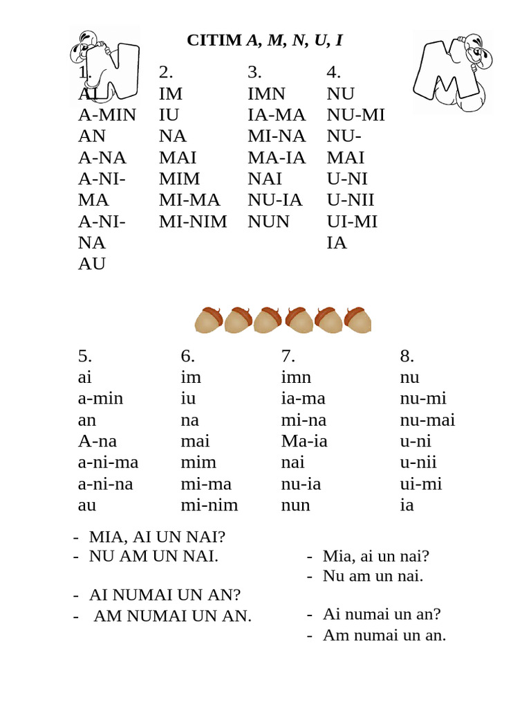 Citim: A, M, N, U, I | PDF
