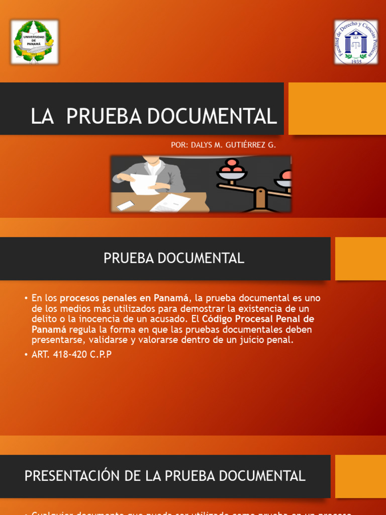 Prueba Documental | PDF | Justicia | Crimen y violencia