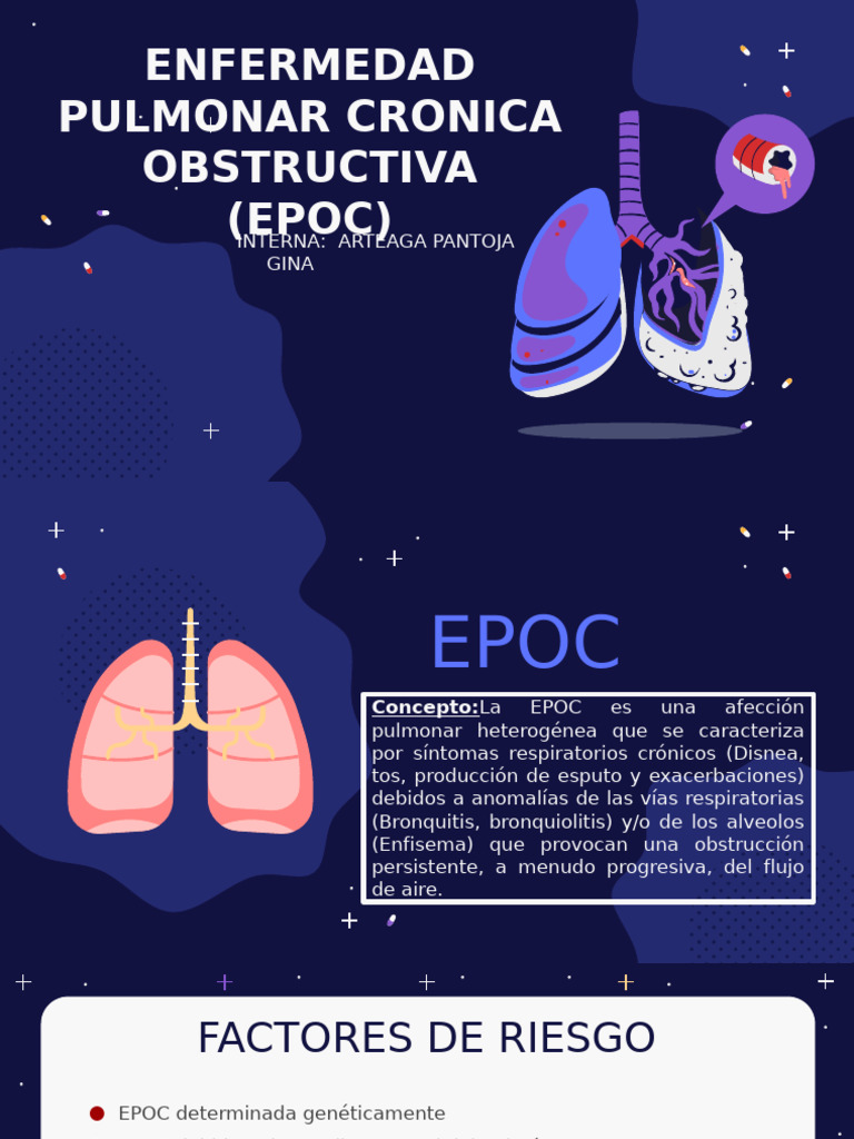 EPOC: Diagnóstico y Tratamiento 2024 | PDF | Enfermedad pulmonar ...