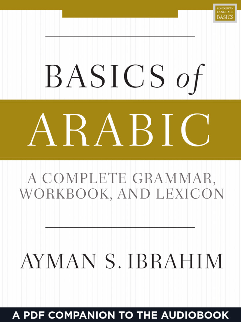 Basics of Arabic Vocabulary Audiobook PDF | PDF | Arabic | Linguistics