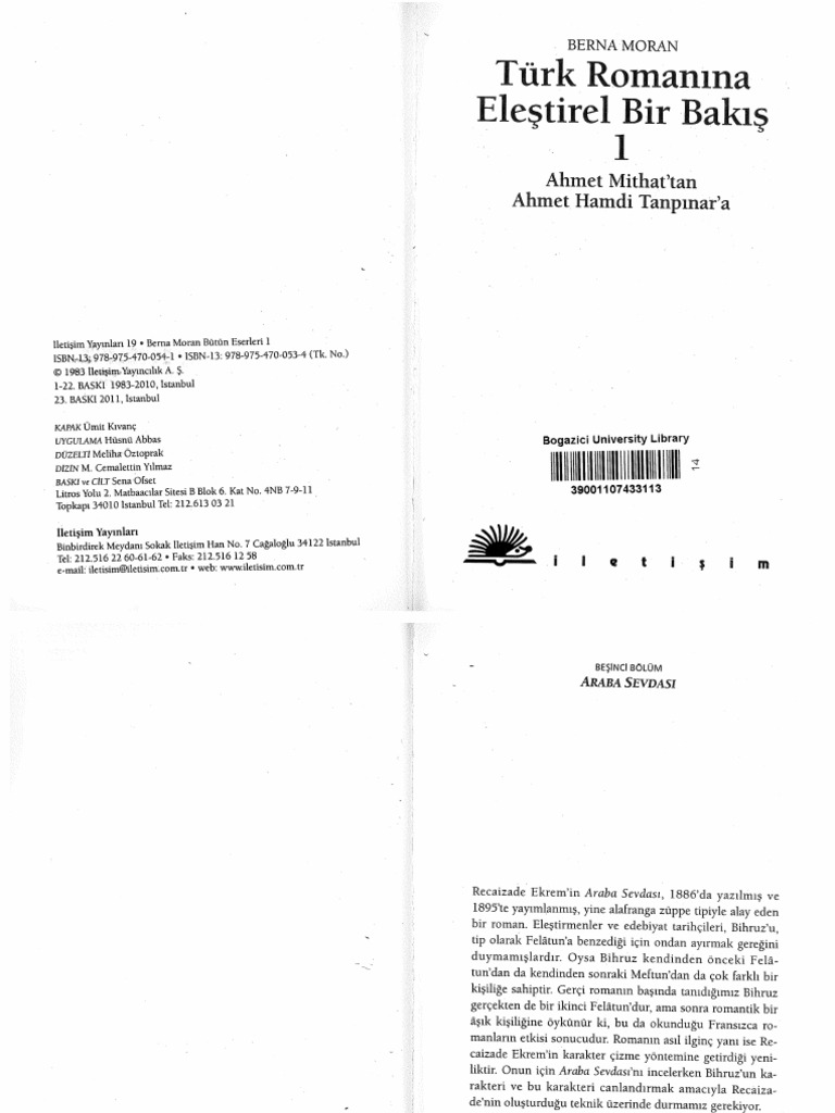Berna Moran-Araba SevdasÄ | PDF