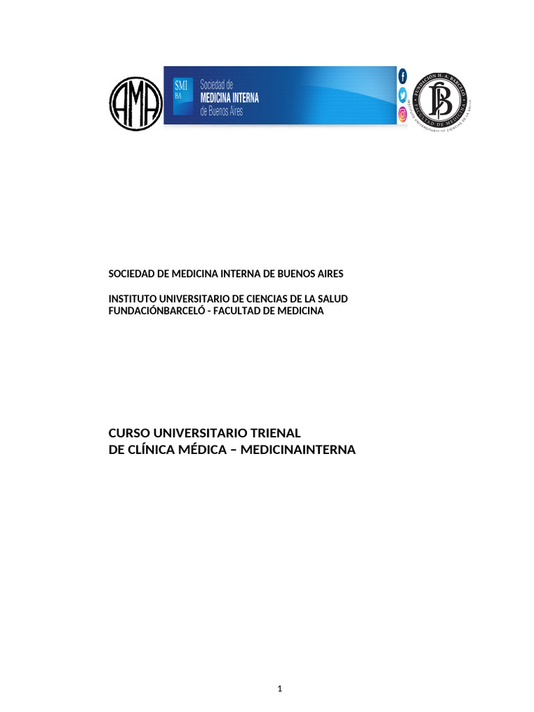 Cuadernillo 2024 | PDF | Medicina | Patología