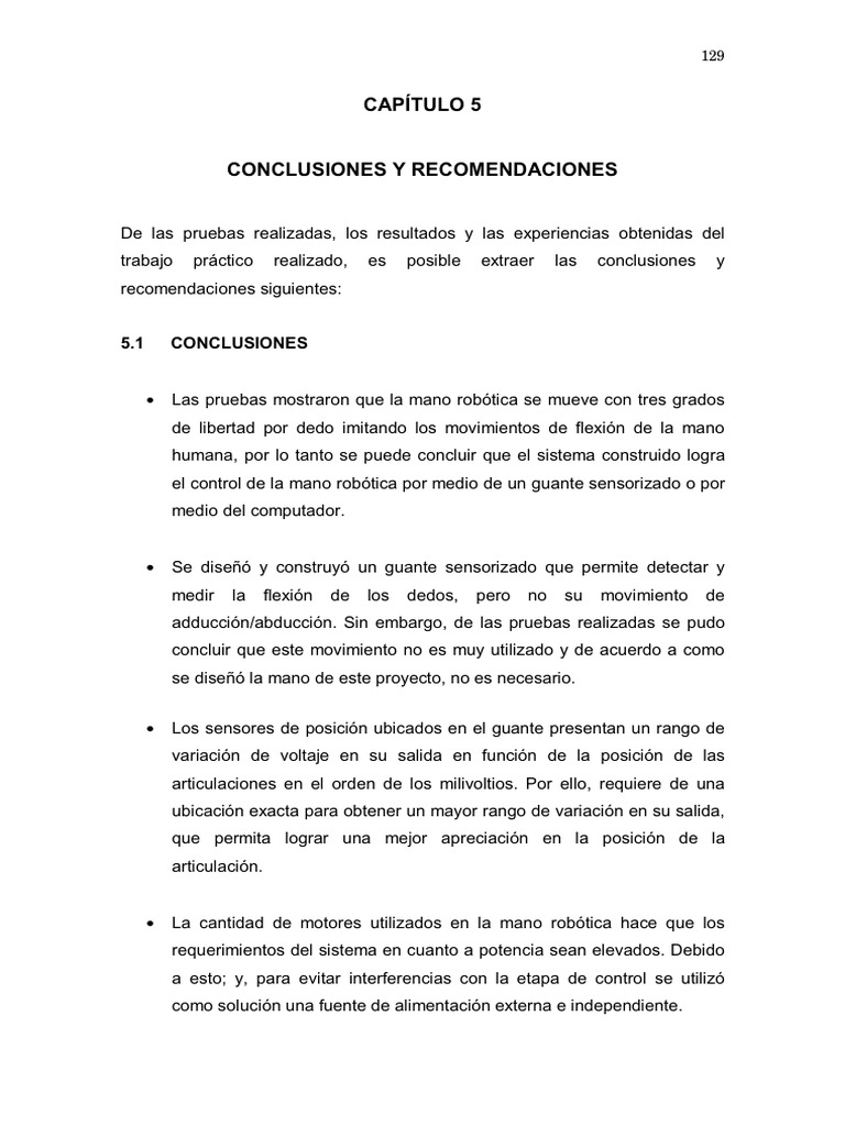 Capítulo 5 Conclusiones y Recomendaciones | PDF | Software | Ciencias de la Computación