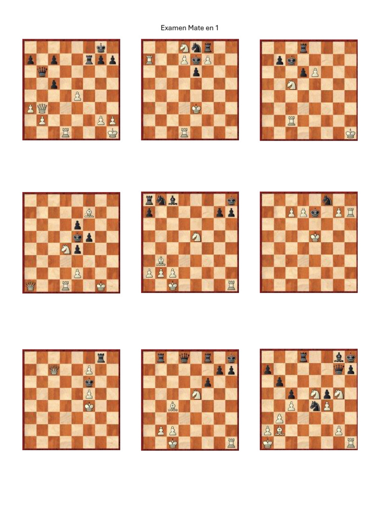 Examen Mate en 1 | PDF