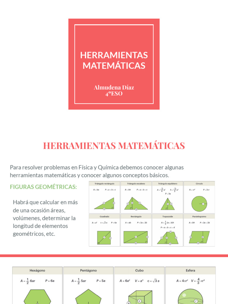 Herramientas Matemáticas en Física y Química | PDF | Vector Euclidiano ...