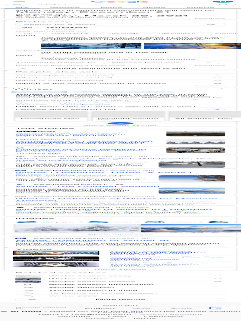 Winter - Google Search | PDF | Autumn