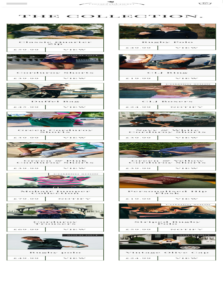 All Products - The Chelsea Life Jacket | PDF