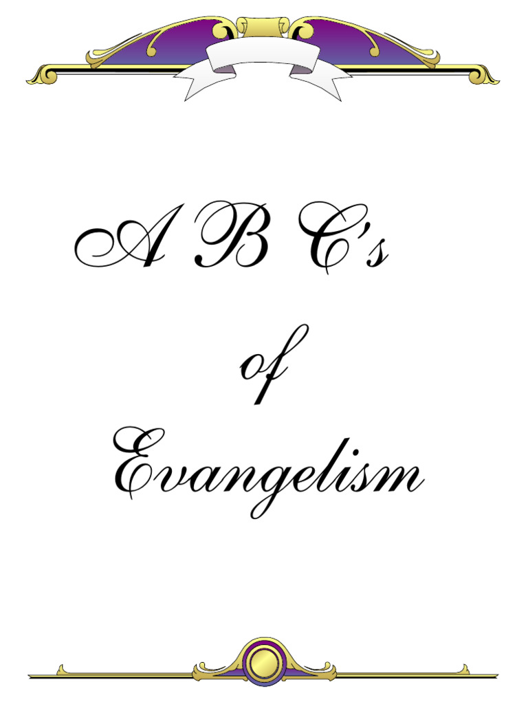 ABCs of Salvation and Evangelism Guide | PDF | Prayer | Protestant ...