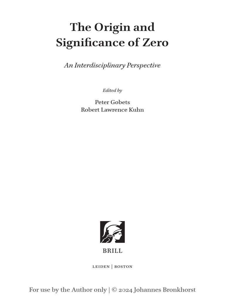 number zero | PDF | Numbers | Śūnyatā