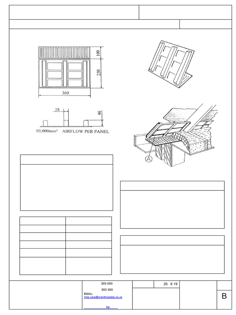 G435 Eaves Ventilator Product Details | PDF | Roof | Building Technology