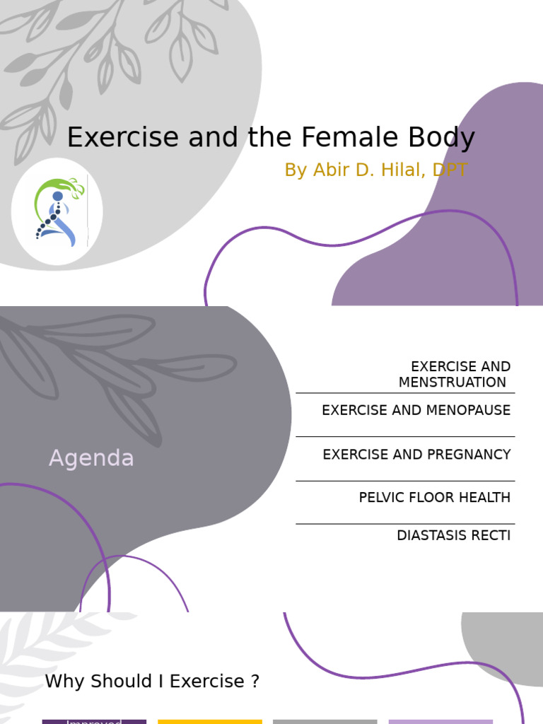 Exercise and The Female Body | PDF | Menstrual Cycle | Strength Training