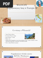Włochy Prezentacja Geografia Ze Zdjeciami | PDF