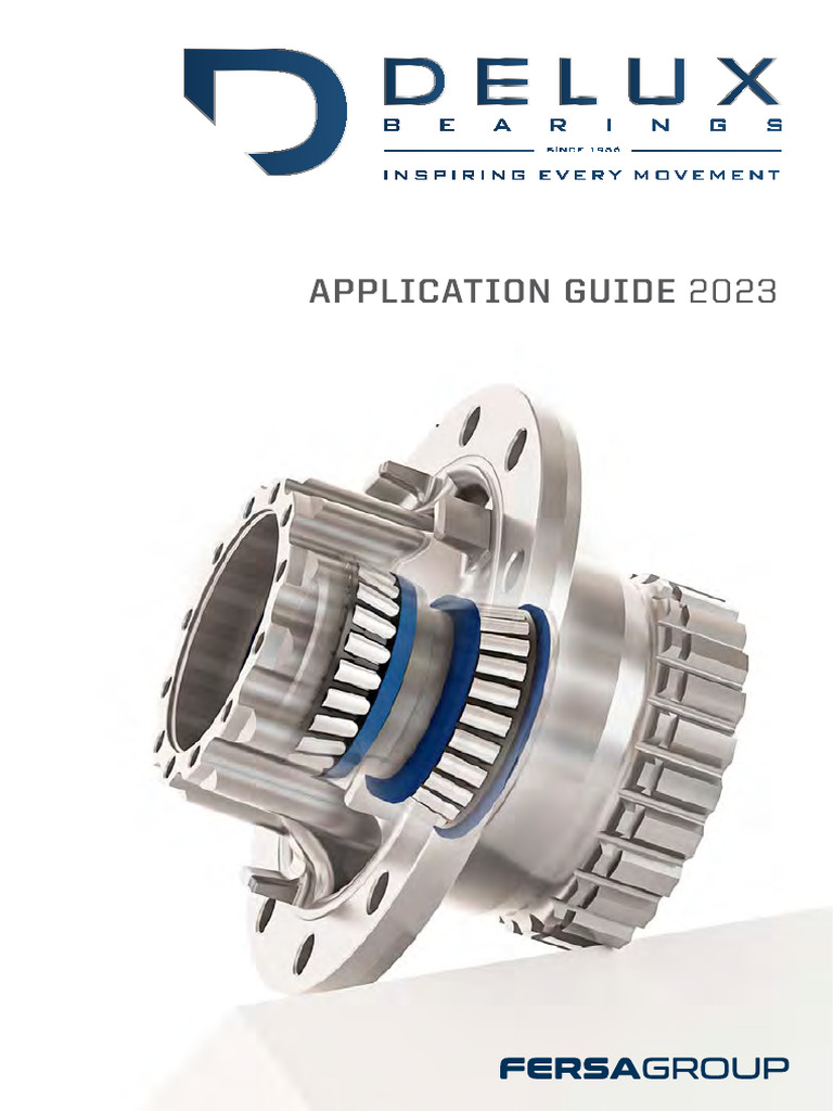 Delux Bearings Product Catalog Overview | PDF | Bearing (Mechanical ...