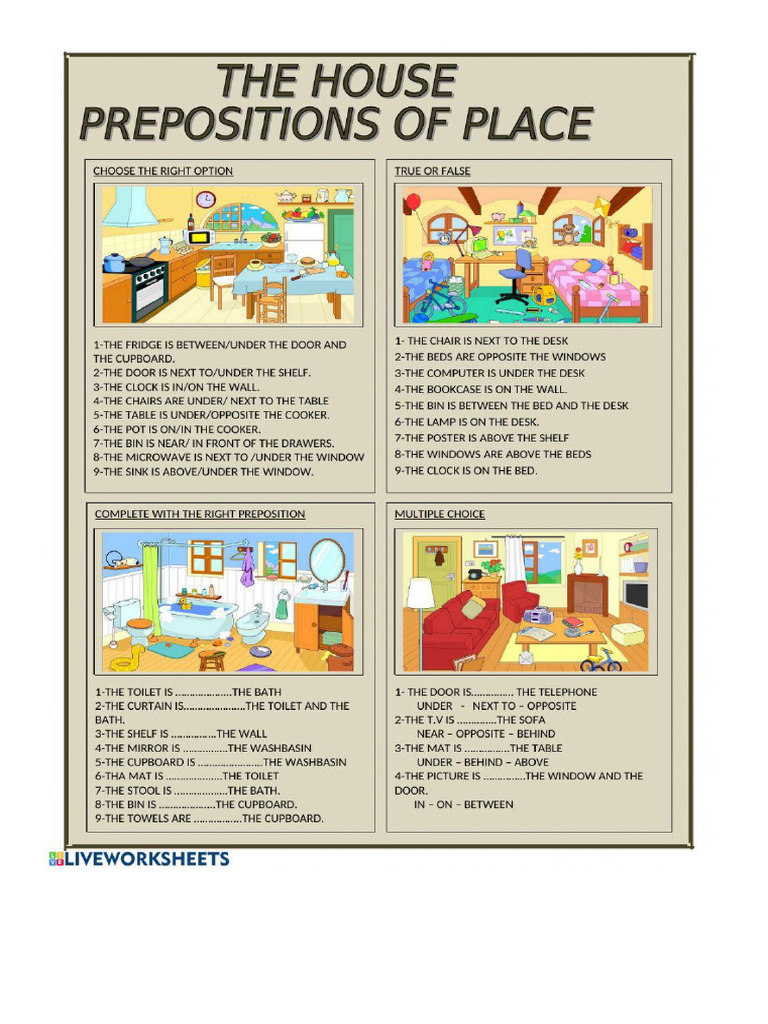 Prepositions | PDF | General Fiction
