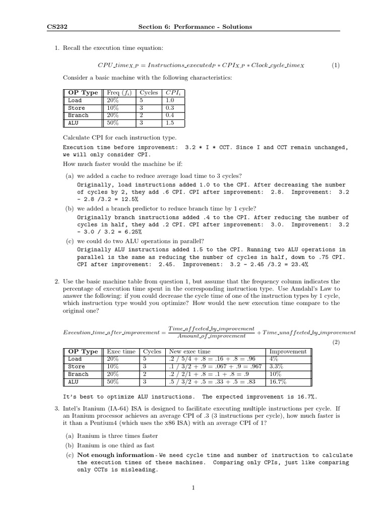 Disc 6 Sol Pdf Central Processing Unit Office Equipment