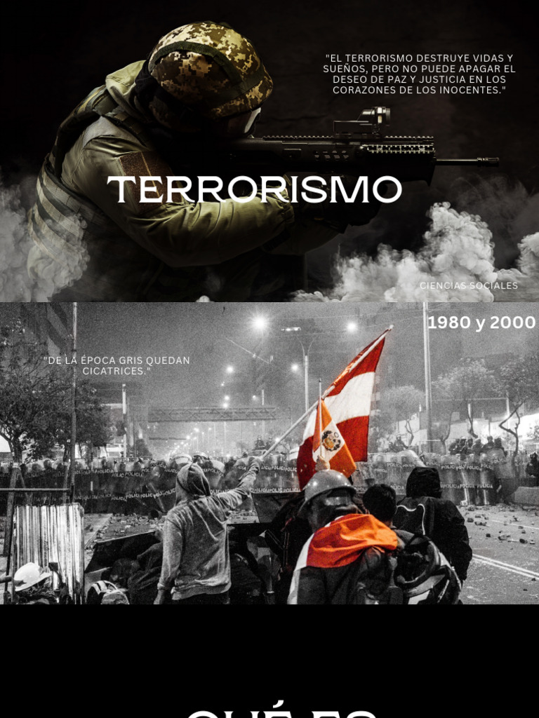 Impacto del Terrorismo en Perú | PDF | Perú