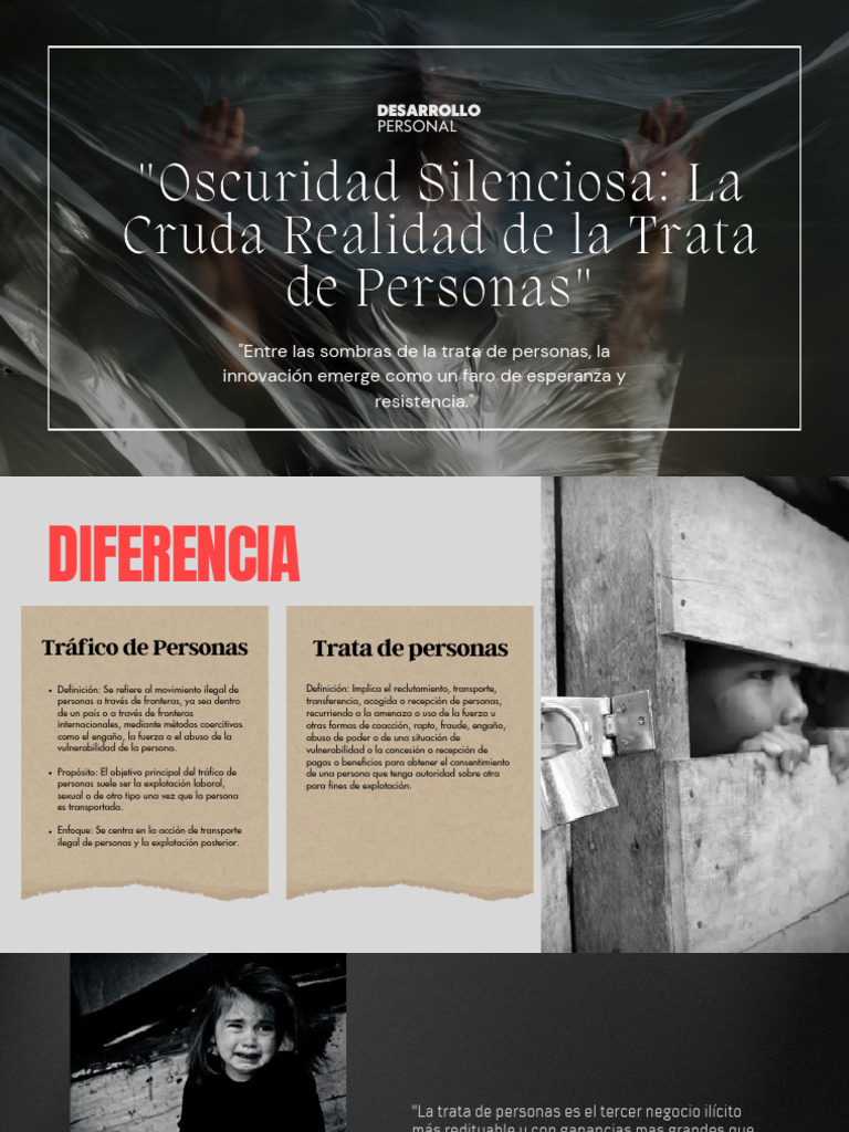 Trata de Personas | PDF | Trata de personas | Etica social