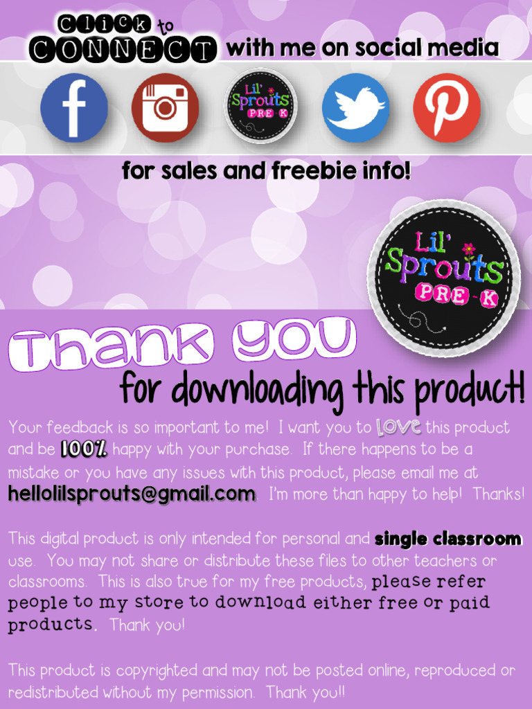 For Downloading This Product!: With Me On Social Media | PDF | Human ...