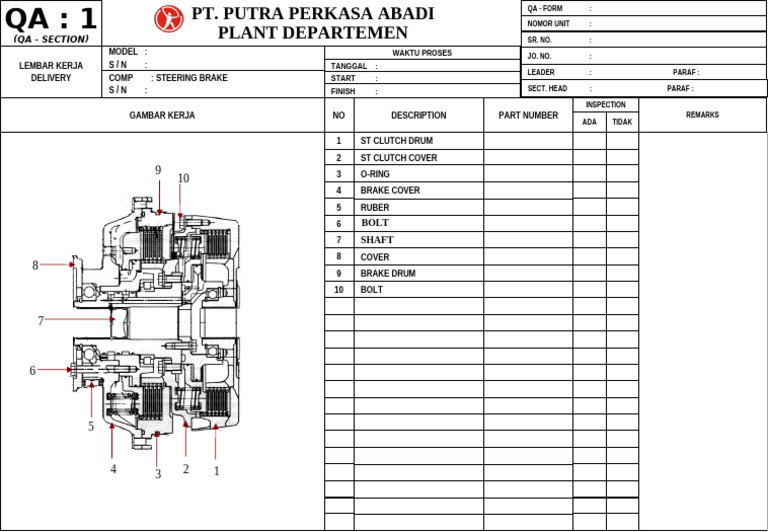 Ppa Qa1 D85ess-2 ST Brake | PDF | Automotive Technologies | Vehicle Technology