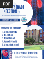 Urinary Tract Infection Presentation | PDF